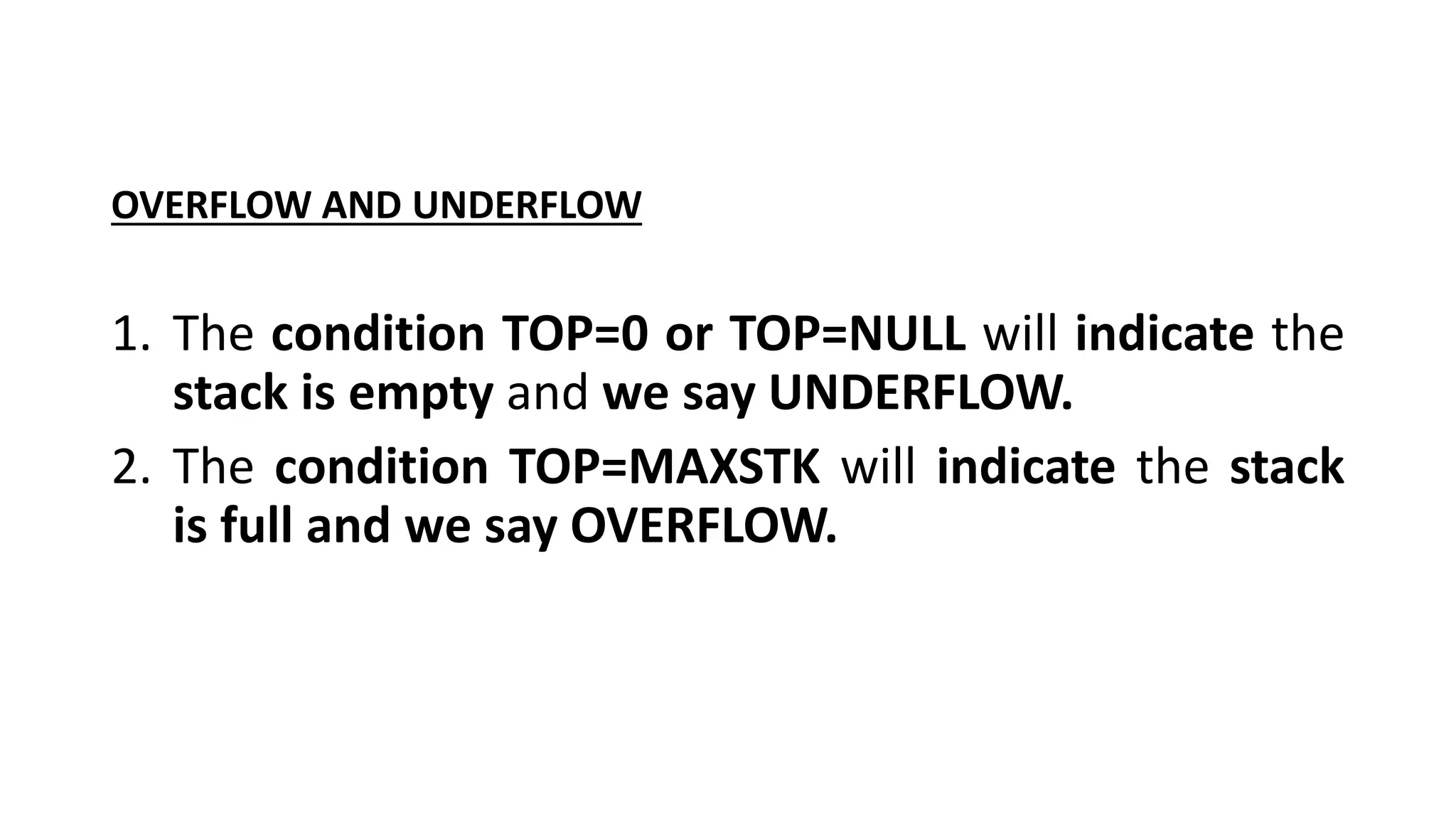 Stacks IN DATA STRUCTURES | PPTX