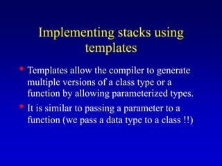 Stacks | PPT