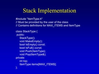 Stacks | PPT