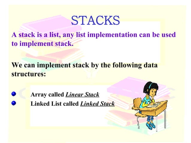 Stacks & Queues By Ms. Niti Arora
