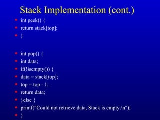Stacks | PPT