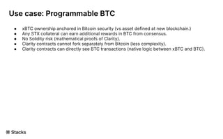 Stacks 2.0 Introduction ($STX) | PDF