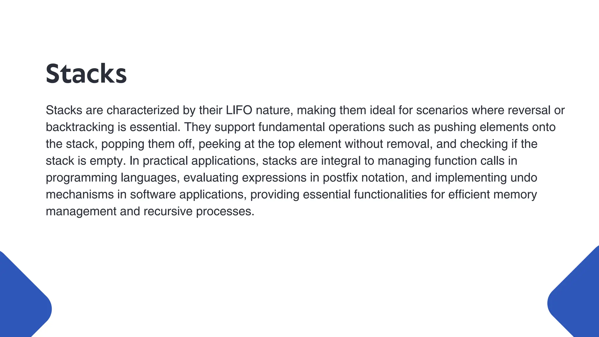 Stacks And Queues Essential Data Structures For Efficient Computing With Hiike Ppt