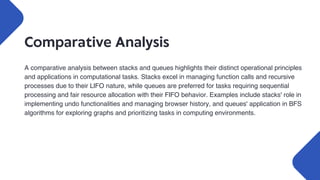 Stacks and Queues: Essential Data Structures for Efficient Computing ...