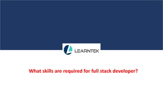 Stack skills | PPT