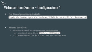 Stack tecnologico Per Linked Data | PPT