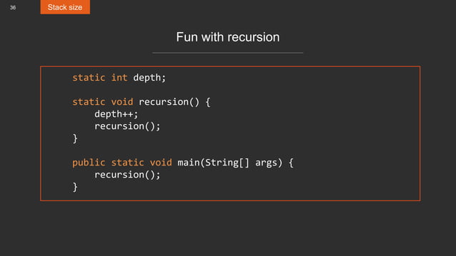 Everything you wanted to know about Stack Traces and Heap Dumps | PPT