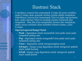 Stack tumpukan | PPTX