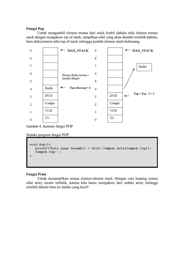 Stack tumpukan | PDF