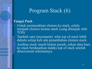 Stack tumpukan | PPTX