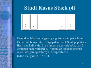 Stack tumpukan | PPTX