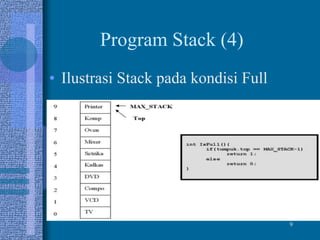 Stack tumpukan | PPTX