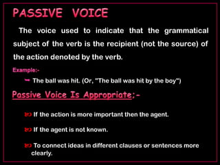 Sta cruz 3a. serie - passive voice | PPTX