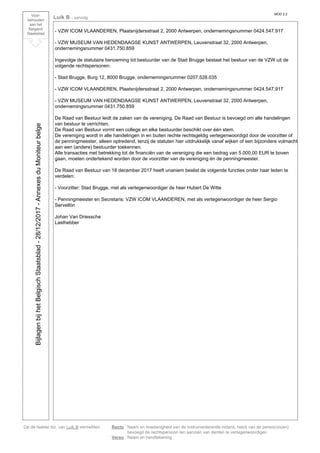 Stad Brugge richt Vlaams Museumoverleg op | PDF