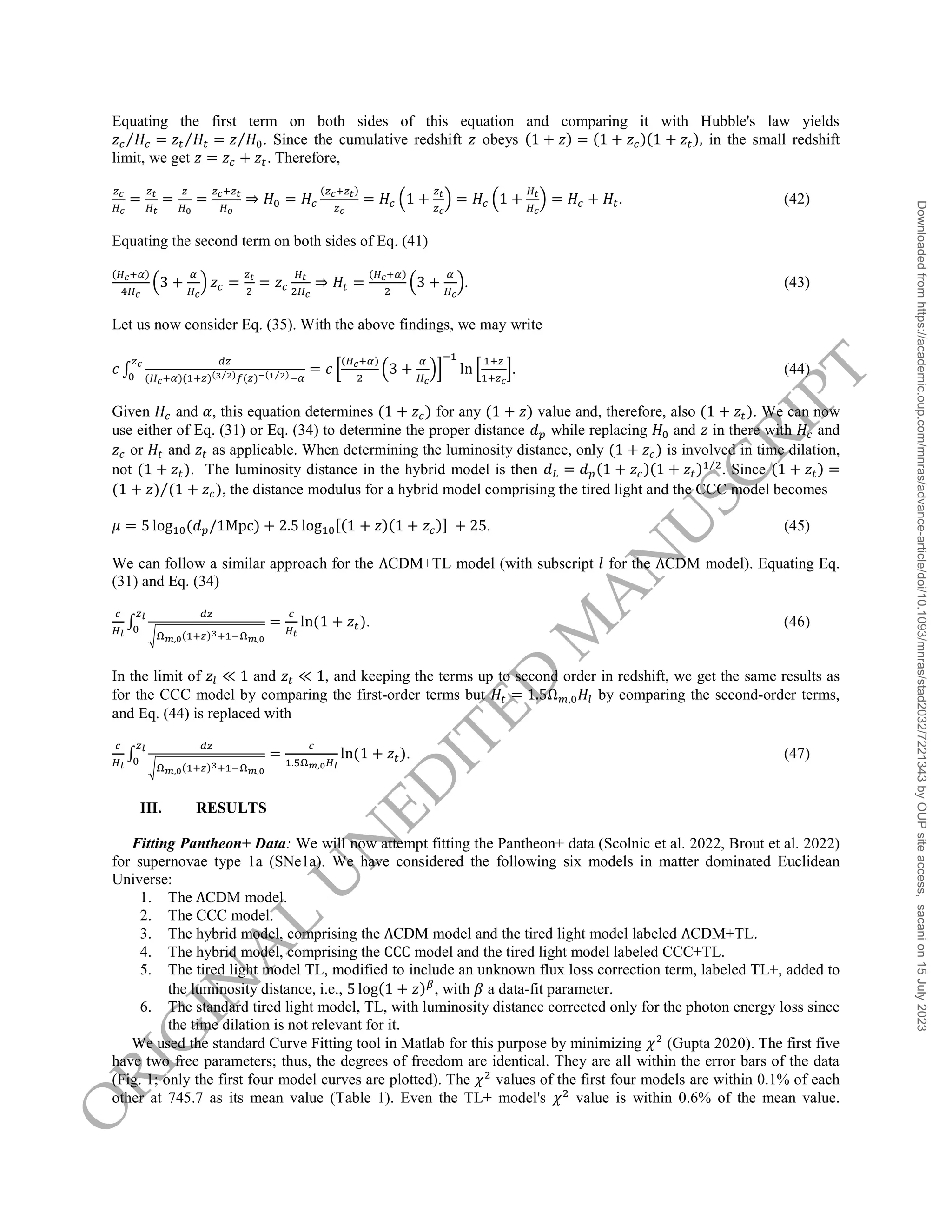 JWST early Universe observations and 𝚲CDM cosmology | PDF