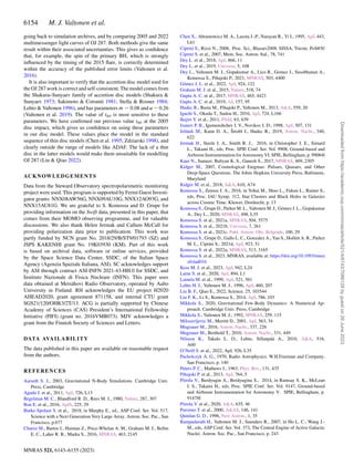 Refining the OJ 287 2022 impact flare arrival epoch | PDF