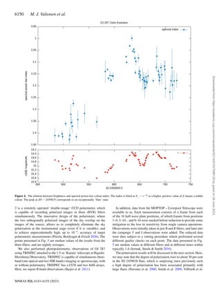 Refining the OJ 287 2022 impact flare arrival epoch | PDF