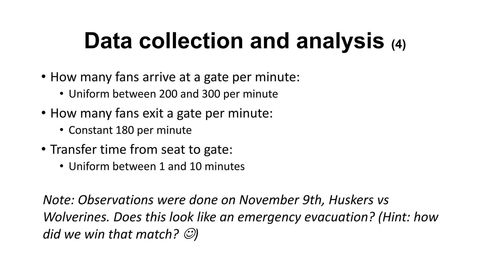 Stadium Evacuation | PPTX