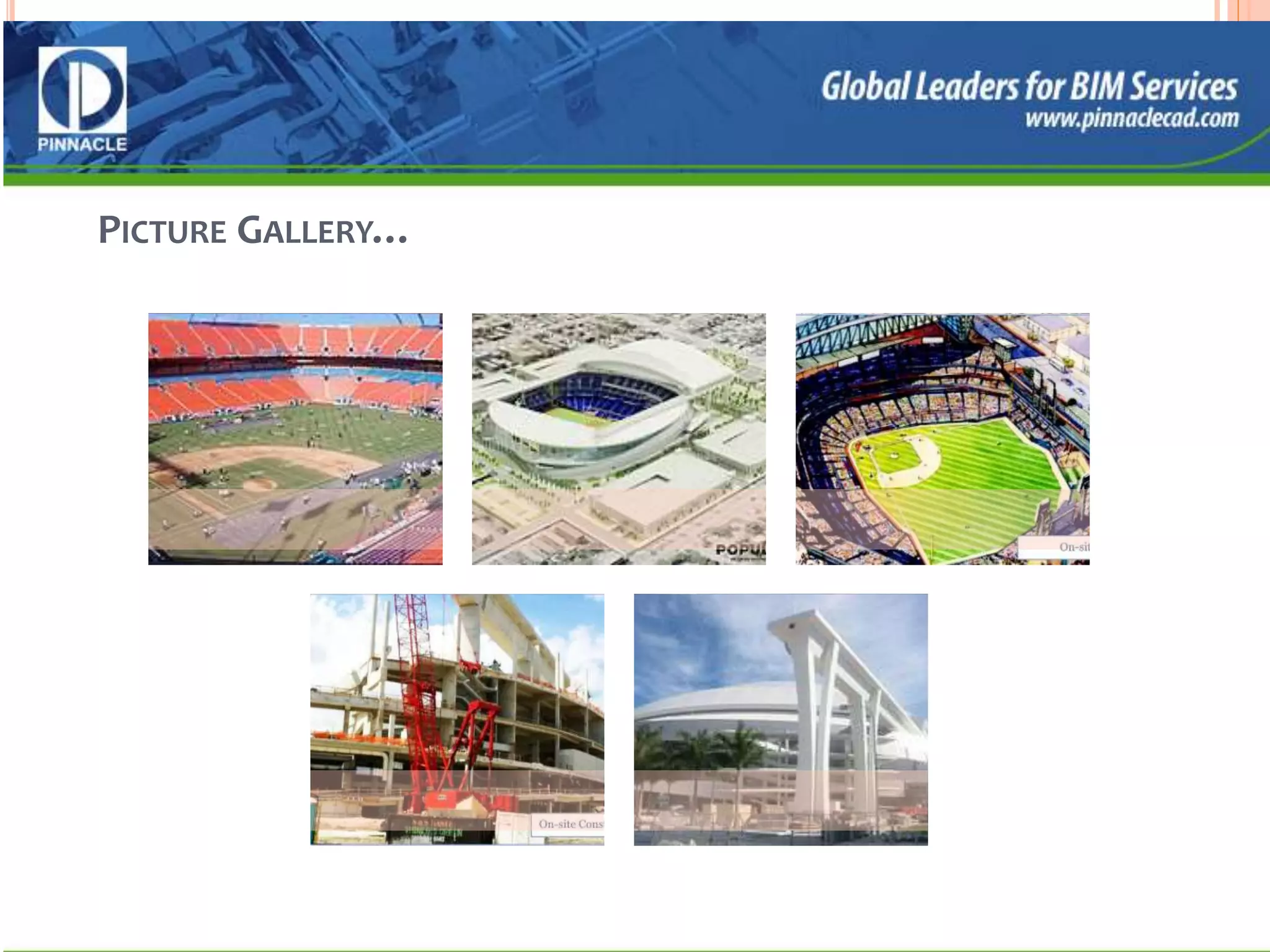 Pinnacle Infotech executed BIM Services for Stadium | PPTX