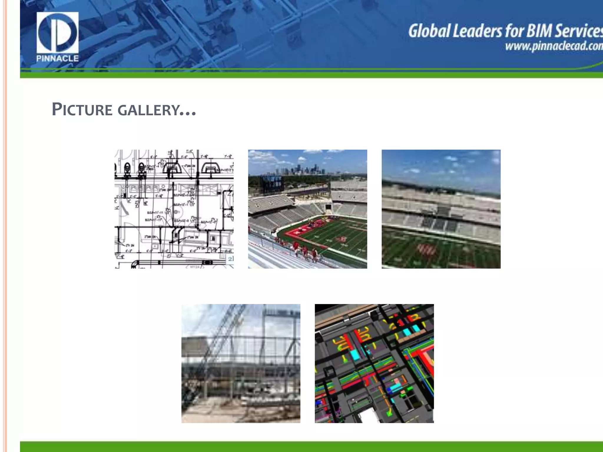 Pinnacle Infotech executed BIM Services for Stadium | PPTX