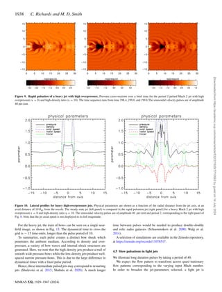 Simulations of pulsed overpressure jets: formation of bellows and ...