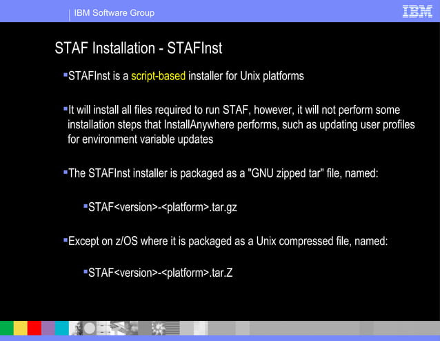 Staf stax-hands on-part1 | PPT