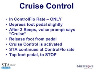 Sta Features Training Intralig.Inject. Erc | PPT