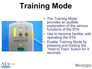 Sta Features Training Intralig.Inject. Erc | PPT