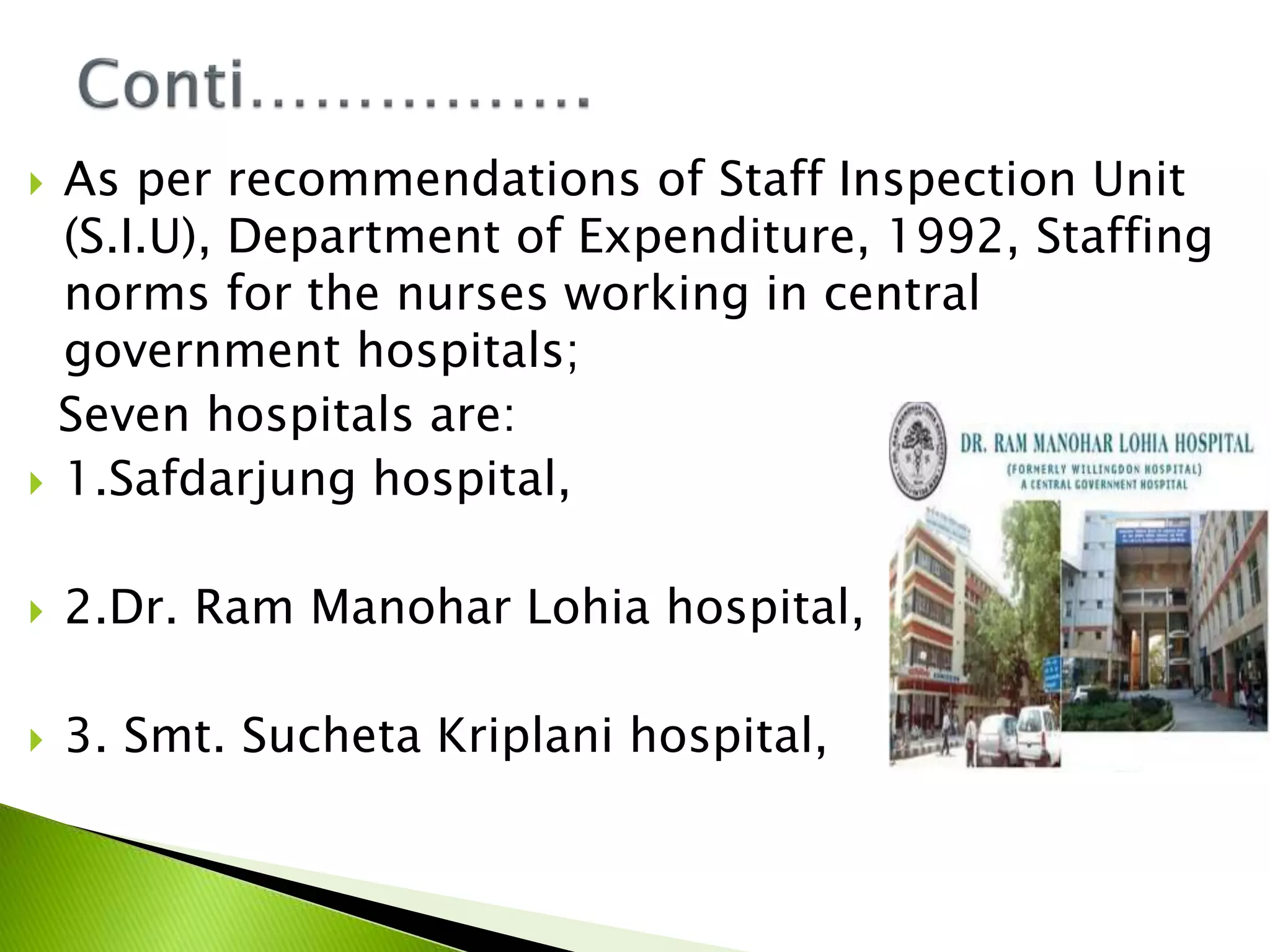 Staff Inspection Unit. | PPTX