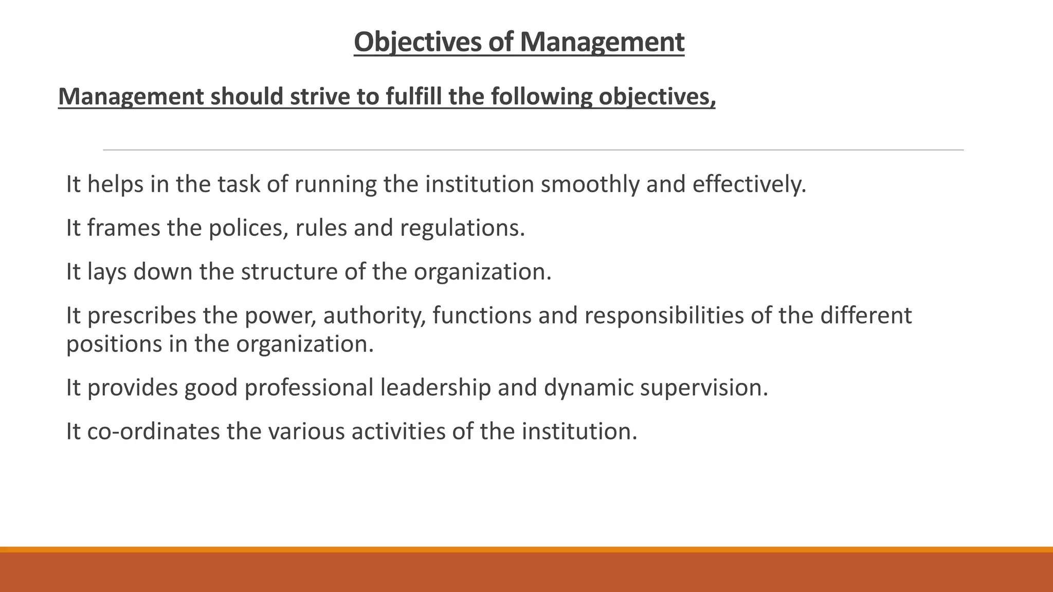 Management Process and Principles of School Management | PPTX