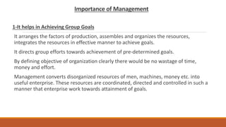 Management Process and Principles of School Management | PPTX