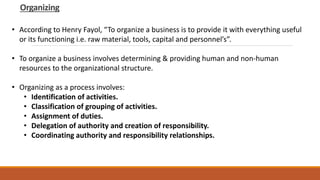 Management Process and Principles of School Management | PPTX