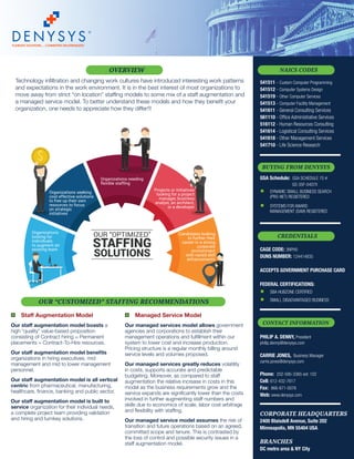 Staff Augmentation and Managed Services Model | PDF | Cloud Computing ...