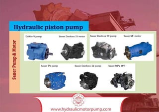Staffa motor | Hydraulic Motor Pump | PPTX