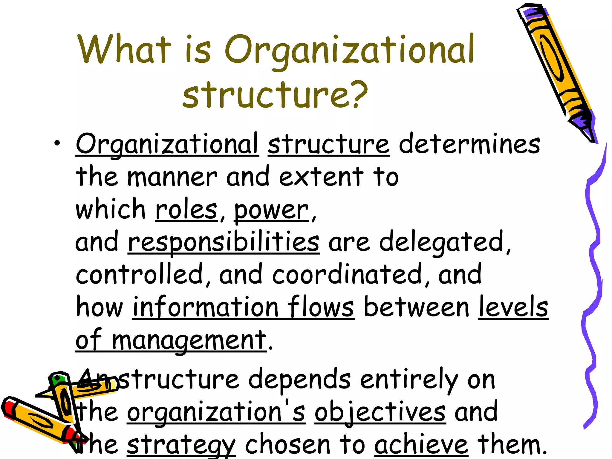 Organizational Structure : Types and Classification | PPT