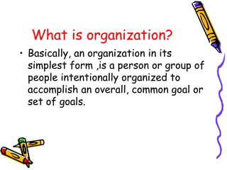 Organizational Structure : Types and Classification | PPT