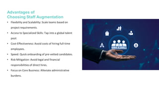 Staff Augmentation vs Consulting Strategic Guide | PPT