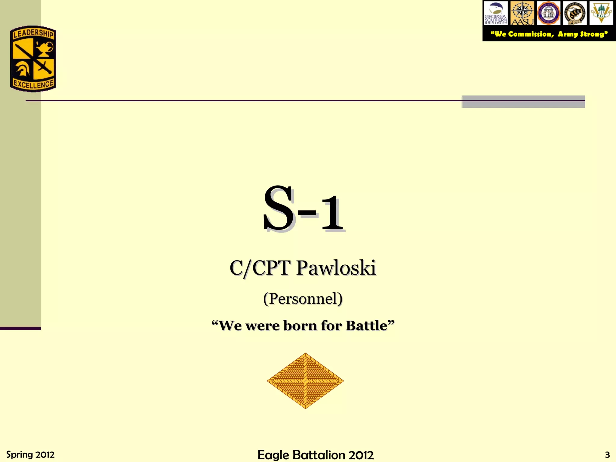 Staff Call Slides 21 Feb 2012 | PPT