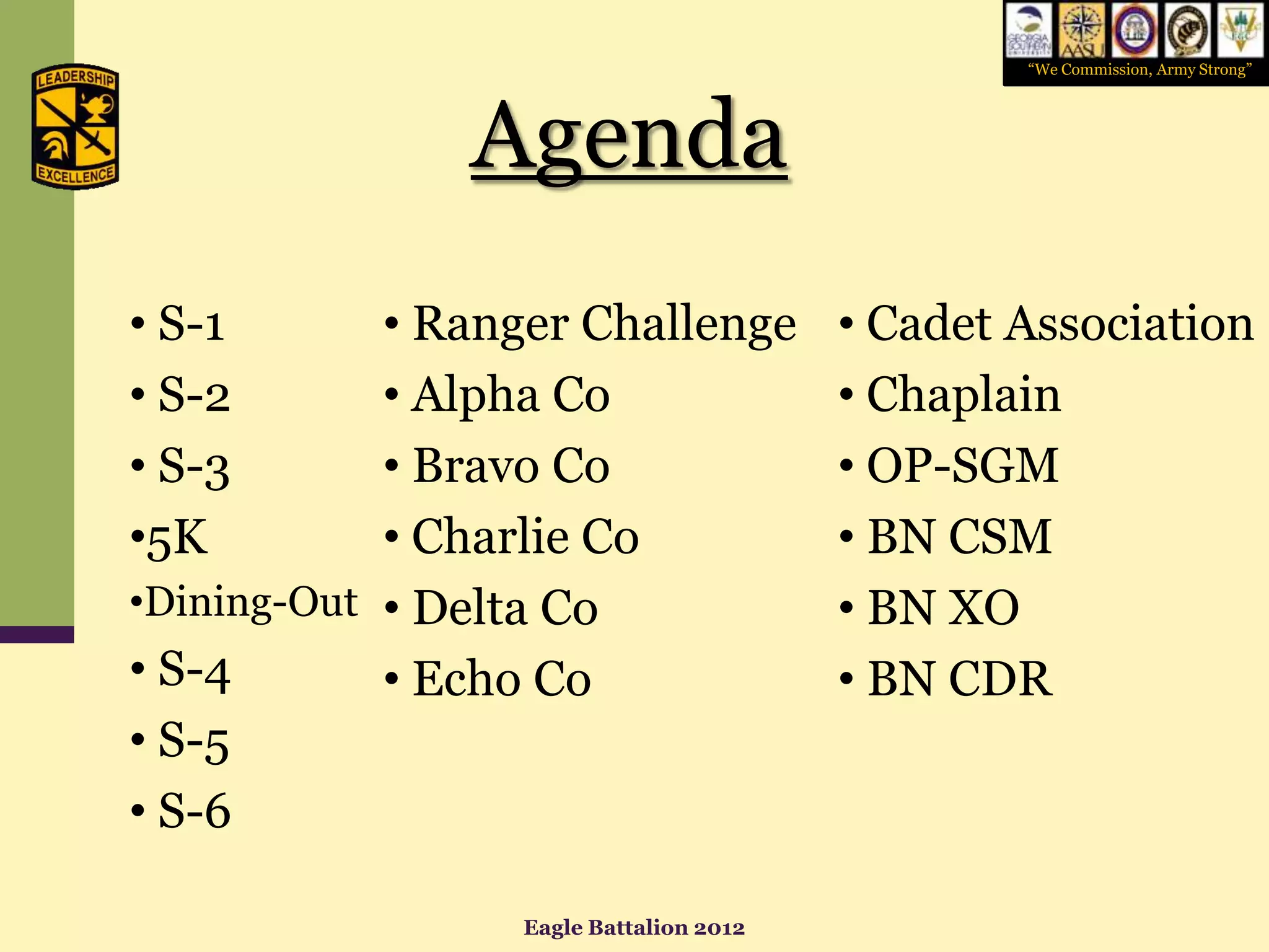 Staff call slides 27 MAR | PPTX