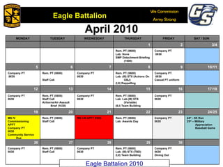 Staff Call Slides 30 Mar10 | PPT | Rugby Union | Rugby