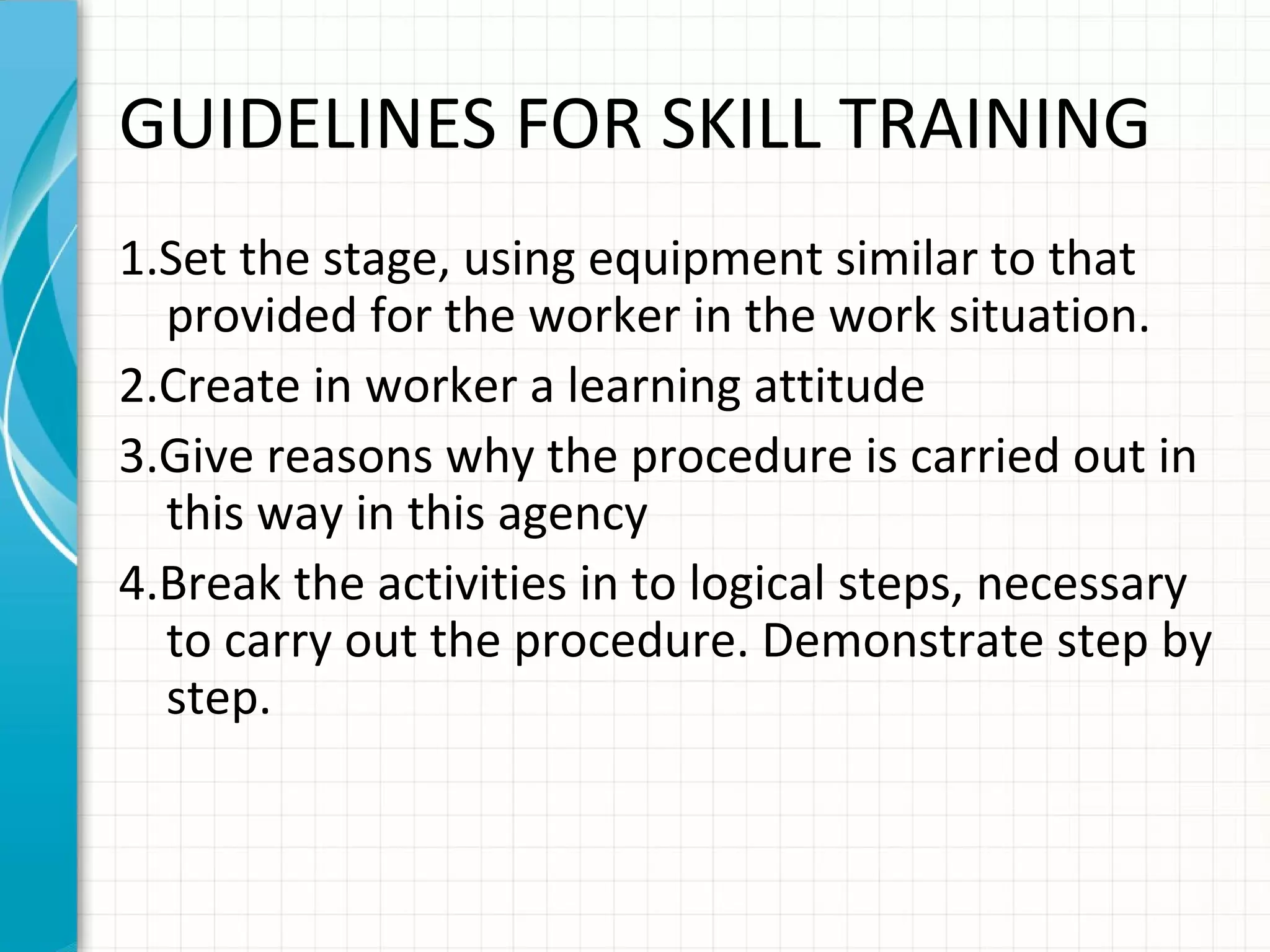 Staff development | PPT