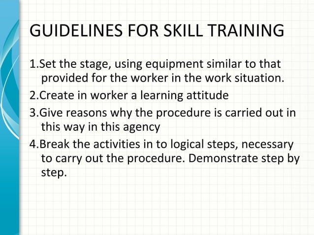 Staff development | PPT