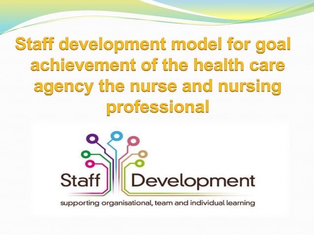 Staff development program | PPTX