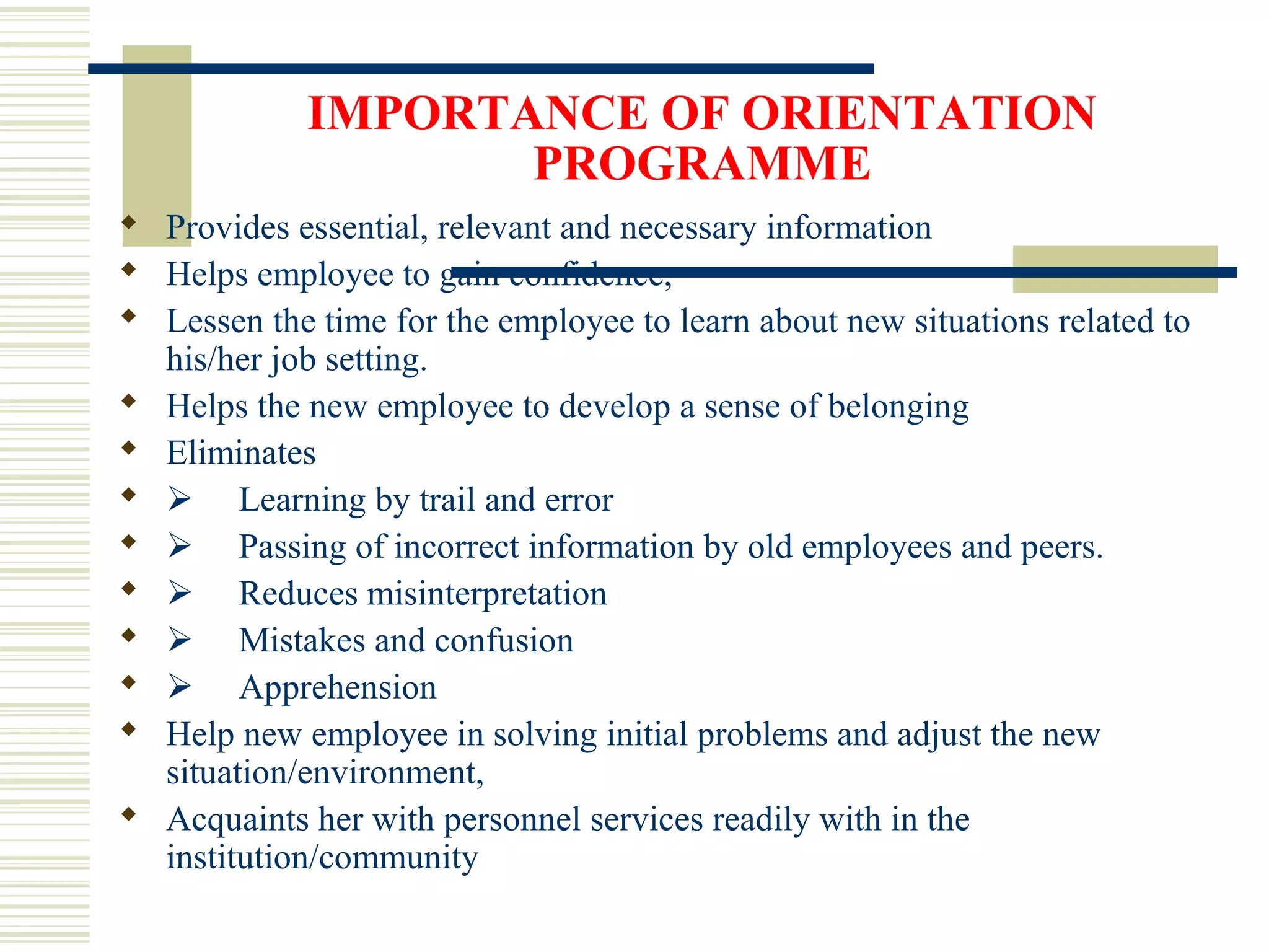 Staff development programme | PPT