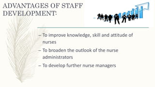 Staff development programme | PPT