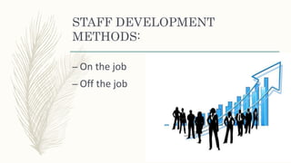 Staff development programme | PPT