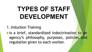 Staff development slides | PPTX