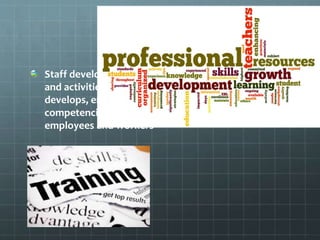 Staff develpoment presentation | PPT