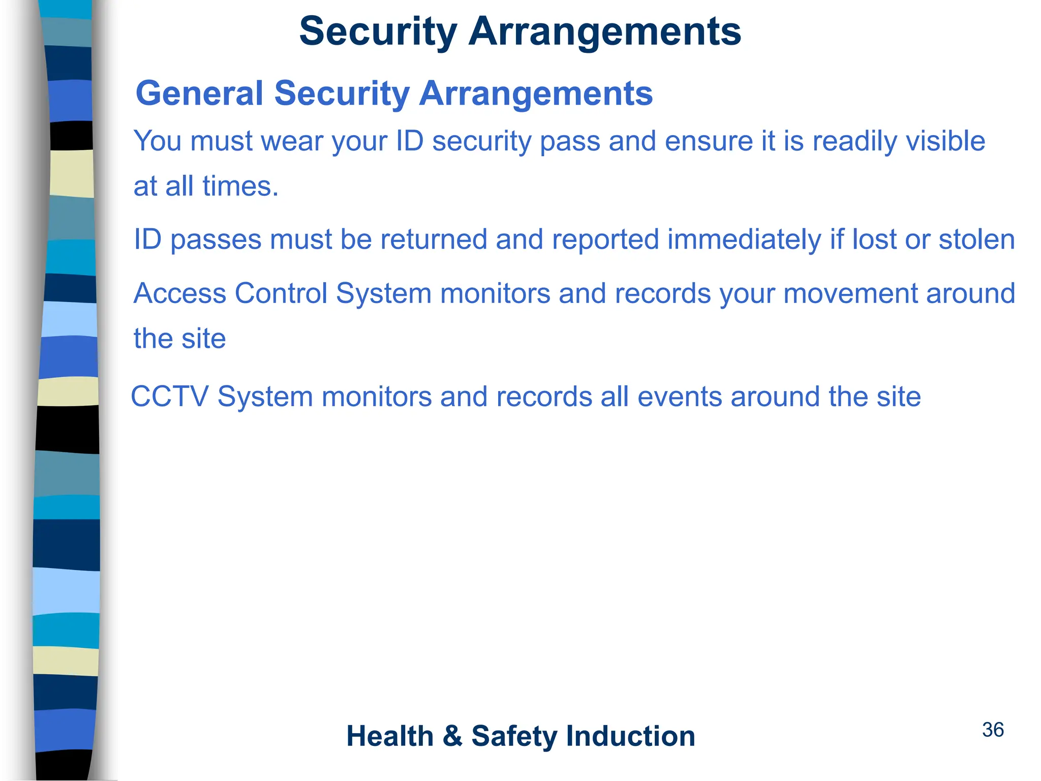Staff EHS induction presentation.ppt.... | PPT