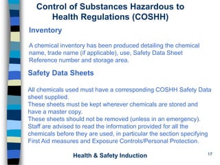 Staff EHS induction presentation.ppt.... | PPT